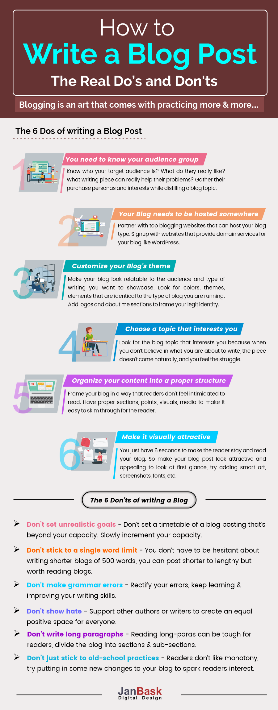 How To Write A Blog Post Blog Writing Tips For Do And Dont